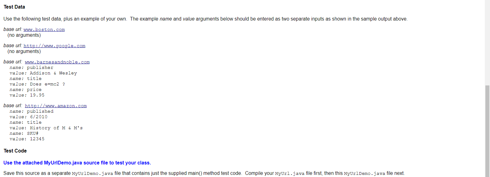 Solved In this assignment, you'll write a Java class that | Chegg.com