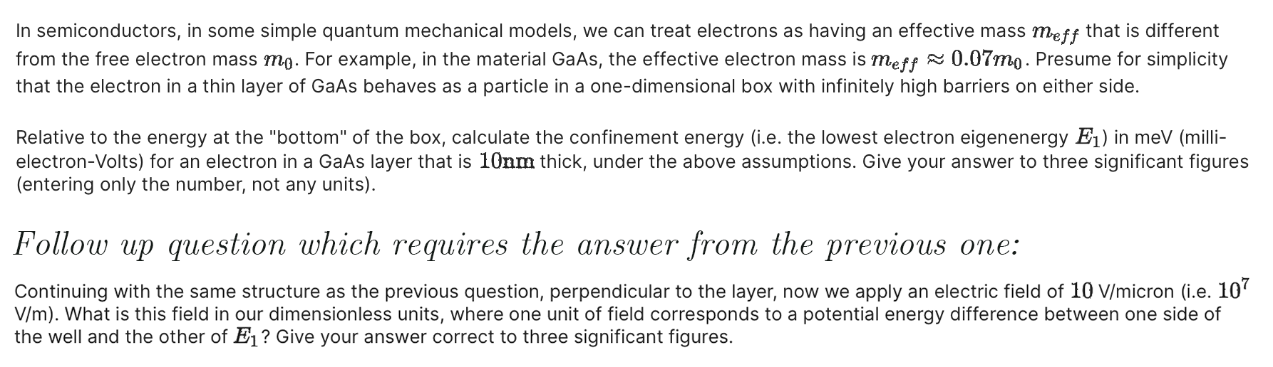 Solved Quantum mechanics question, please don't answer just | Chegg.com
