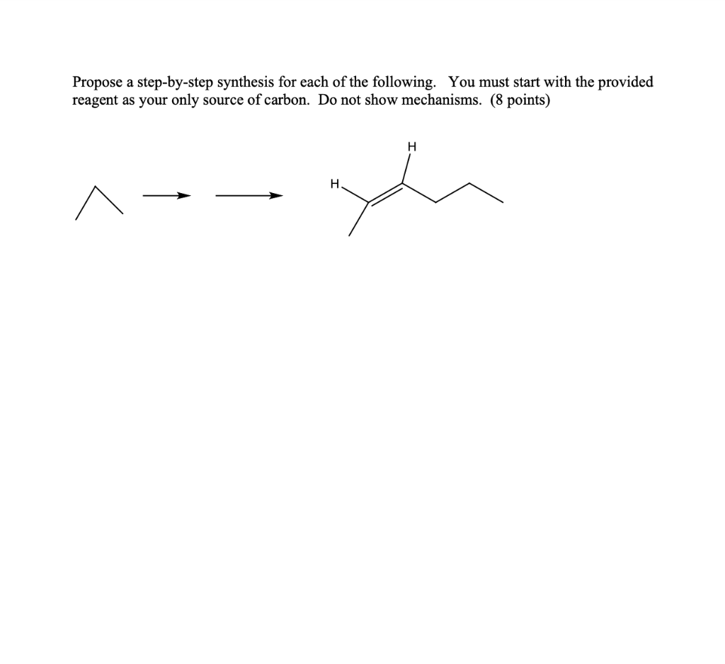 Solved Propose a step-by-step synthesis for each of the | Chegg.com