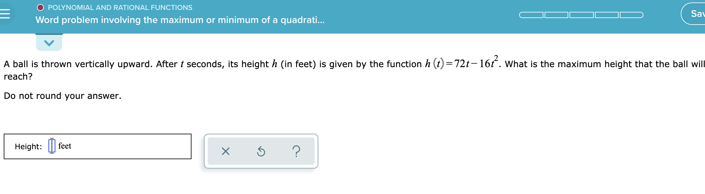 Solved E POLYNOMIAL AND RATIONAL FUNCTIONS Word problem | Chegg.com