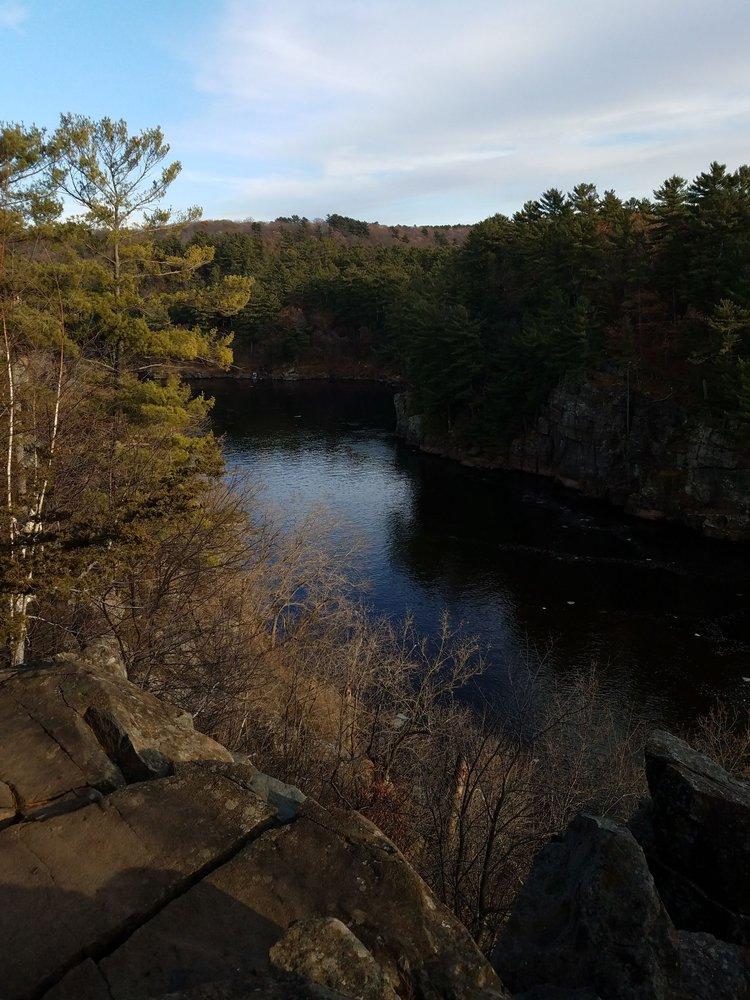 Solved These are the pictures of Interstate State Park. Look | Chegg.com