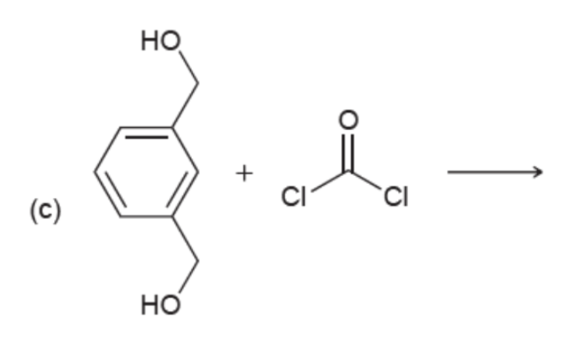 Identify the repeating unit of the polymer formed | Chegg.com