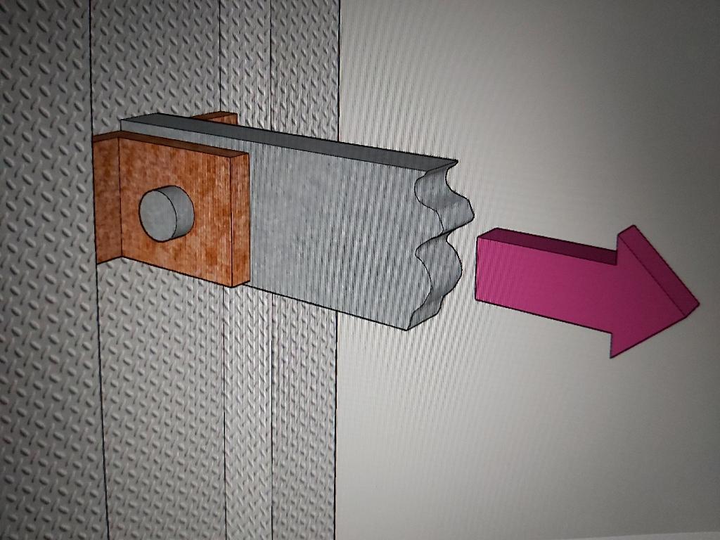 Solved A double shear connection configuration with bar | Chegg.com