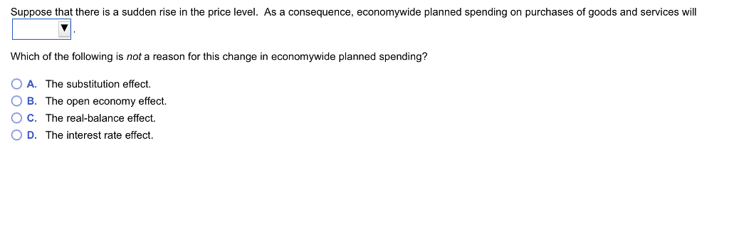 Solved Suppose that there is a sudden rise in the price | Chegg.com