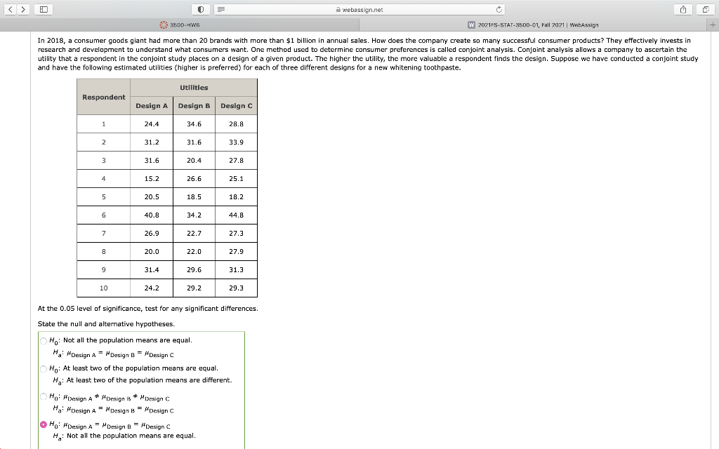 Solved D webassign.net S 350D.HW5 W 2021FS-STAT-8500-67, | Chegg.com