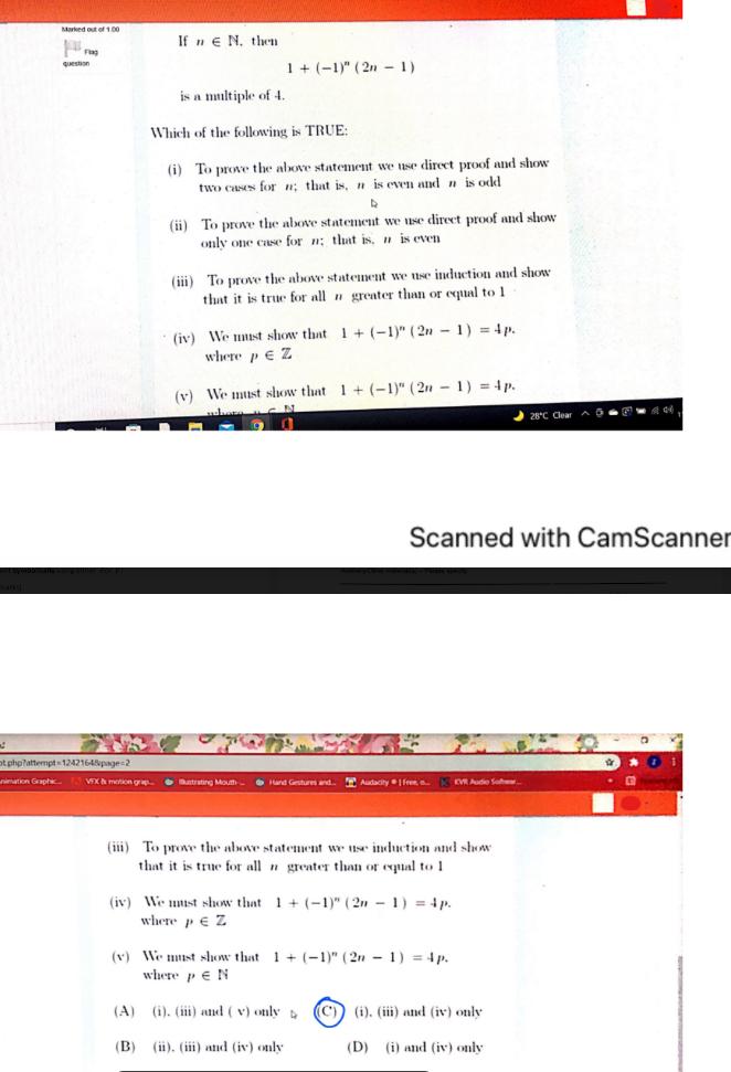 Solved If a,b∈Z, then a2−4b =2. Which method of proof would | Chegg.com