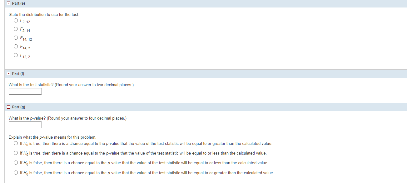 Solved hypothesis that the three formulas produce the same | Chegg.com