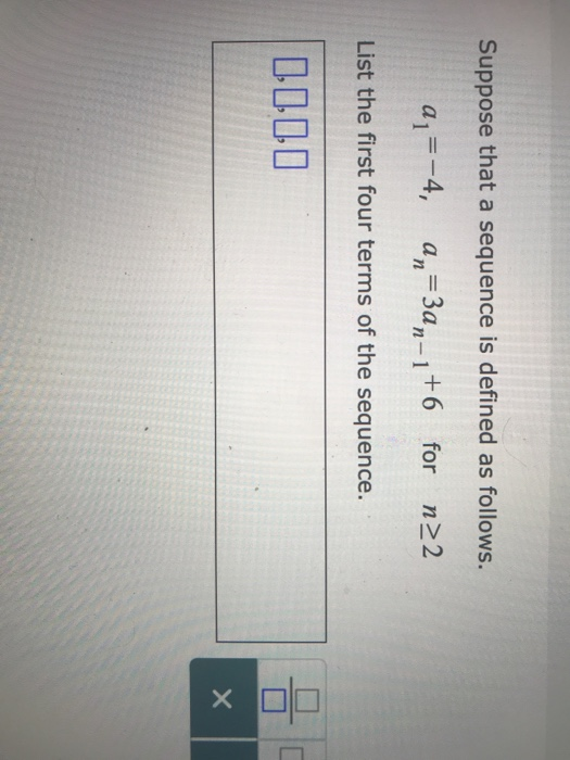 Solved Suppose that a sequence is defined as follows. a14, a | Chegg.com