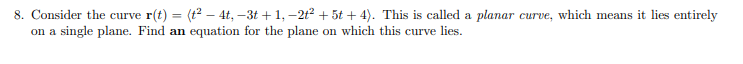 Solved 7. Where does the line r(t)= 1,4,2 +t −1,−3,5 | Chegg.com