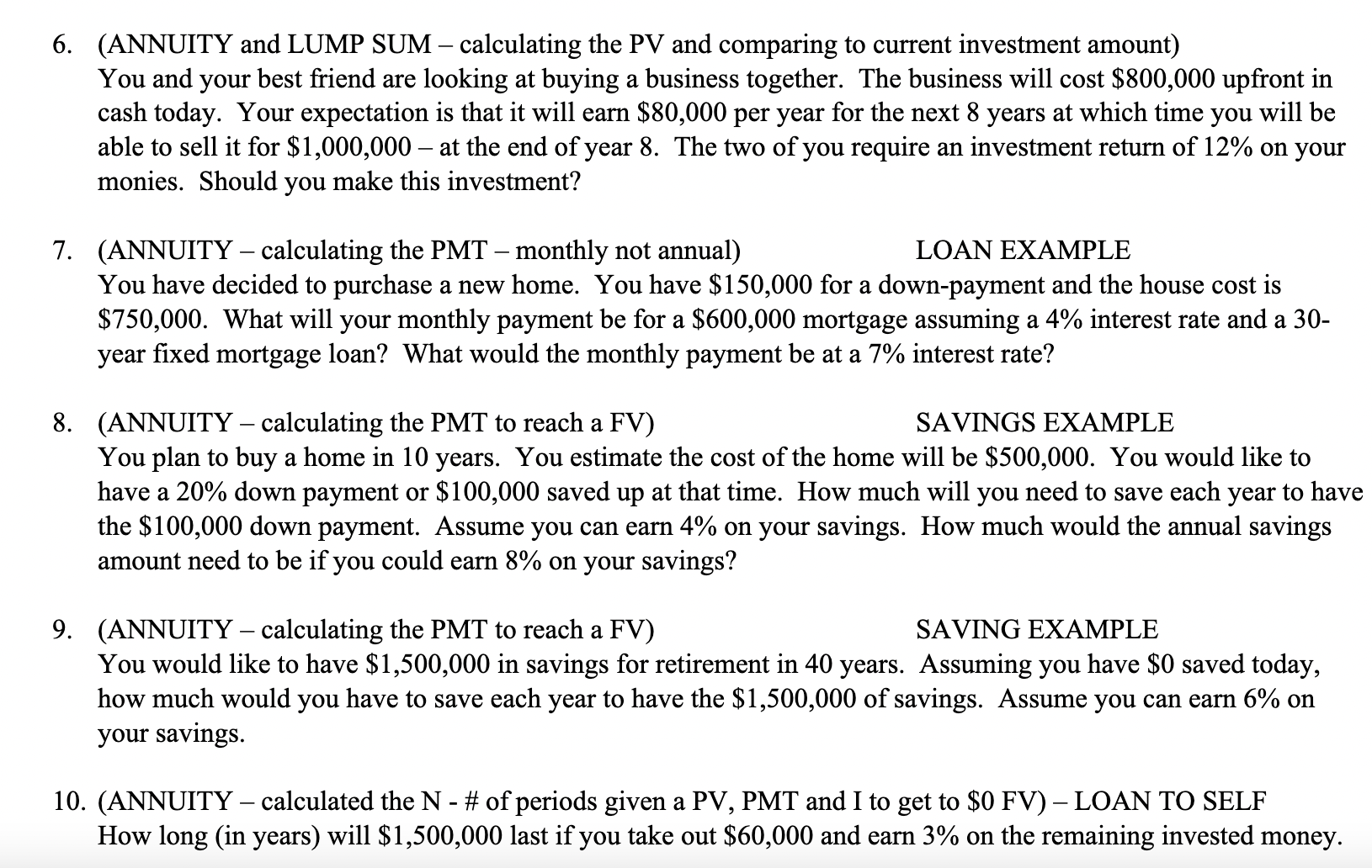Solved 1. (FIXED AMOUNT - calculating the FV) If Clark | Chegg.com