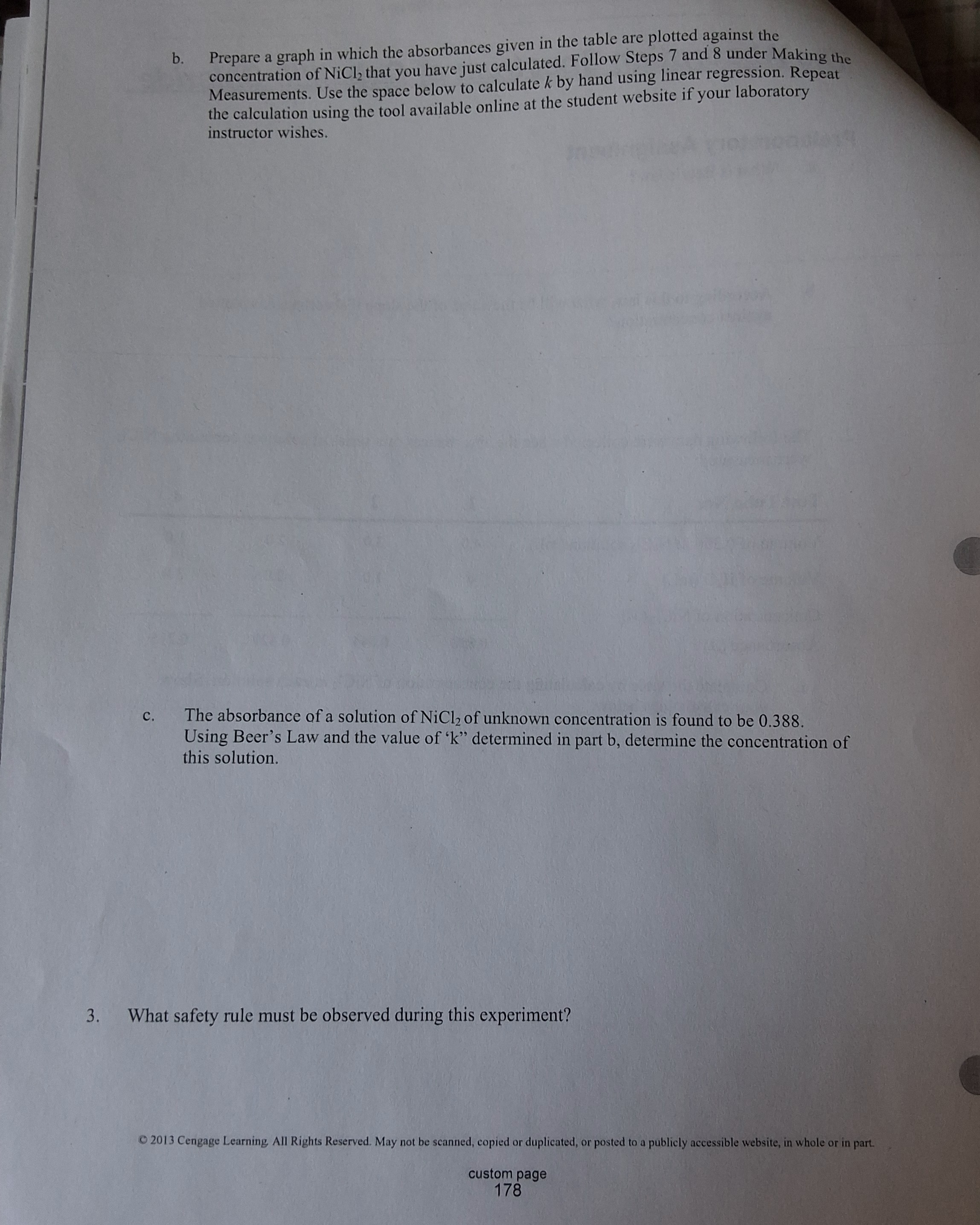 Solved Question 1. a. Write a brief procedure outlining how | Chegg.com
