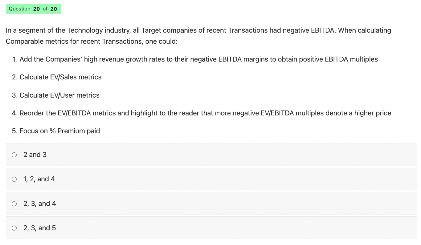 Solved In a segment of the Technology industry, all Target | Chegg.com