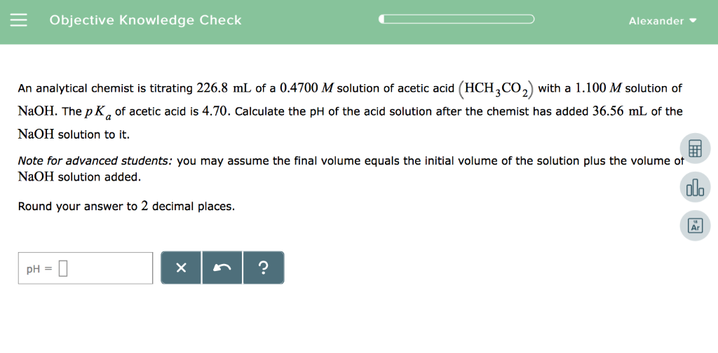 Solved Objective Knowledge Check Alexander An analytical | Chegg.com