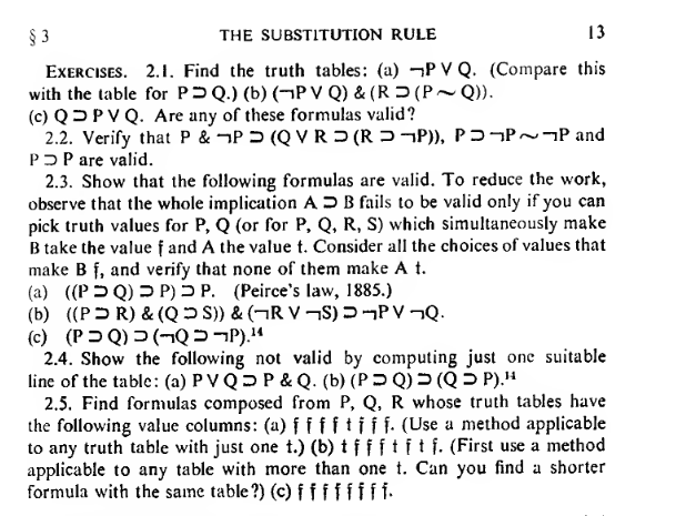 Solved Above questions are from Kleene, S.C. Mathematical | Chegg.com