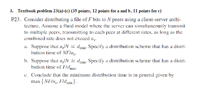 Solved 3. Textbook problem 23(a)-(c) ( 35 points, 12 points | Chegg.com