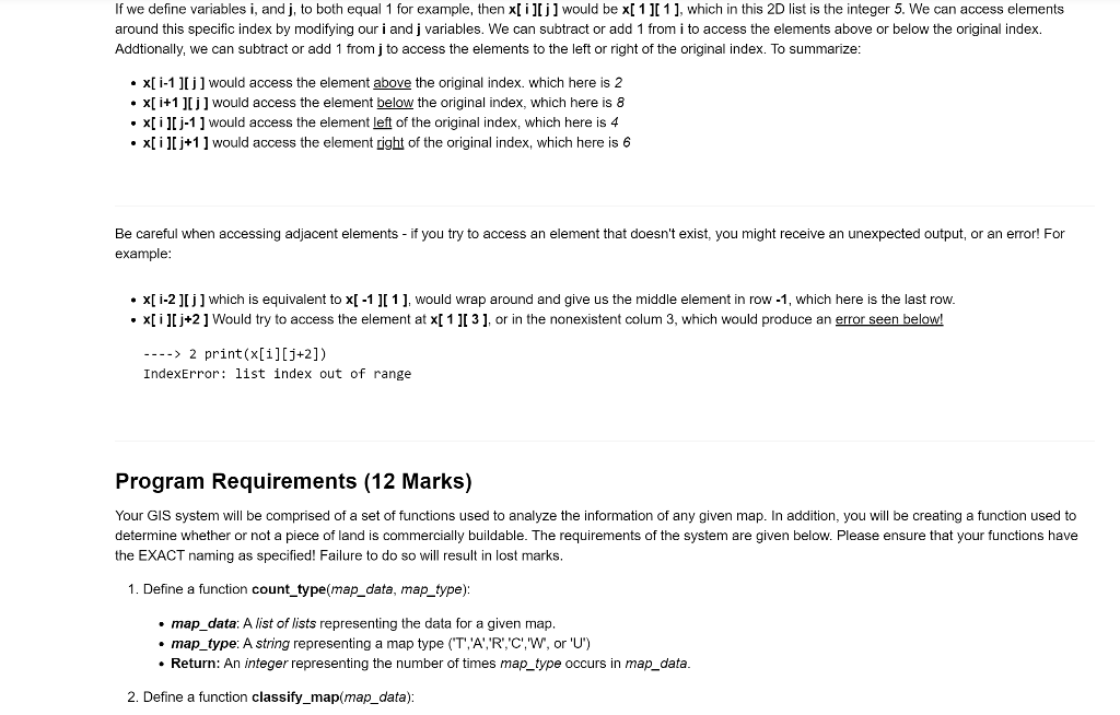 Solved In this assignment you will be implementing a portion | Chegg.com