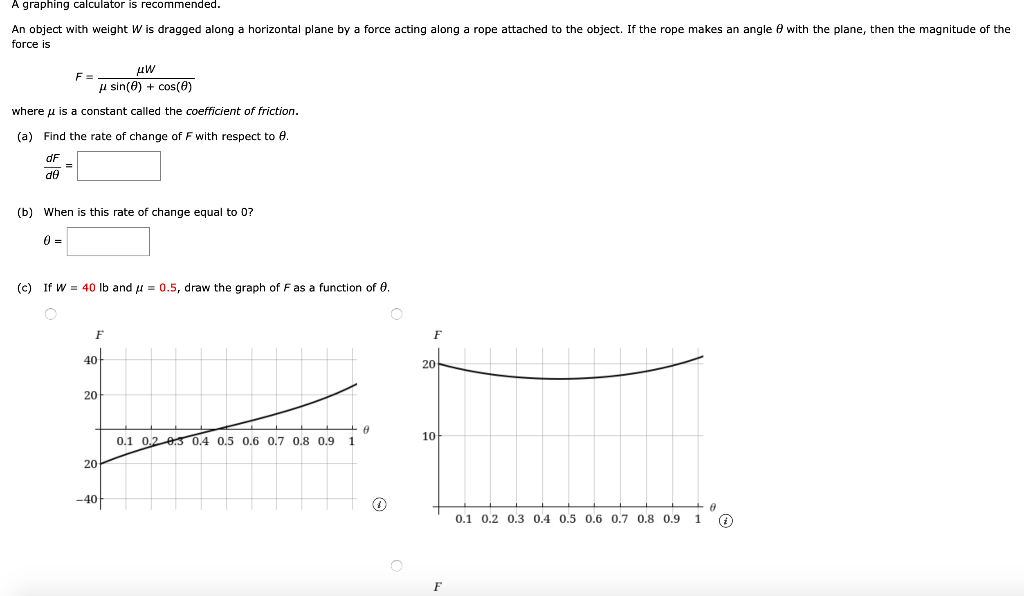 Solved A graphing calculator is recommended. An object with | Chegg.com