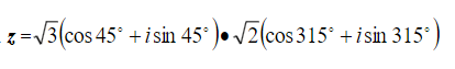 Solved z=3(cos45π+isin45π)9(cos4π+isin4π)z=3(cos45∘+isin45∘) | Chegg.com