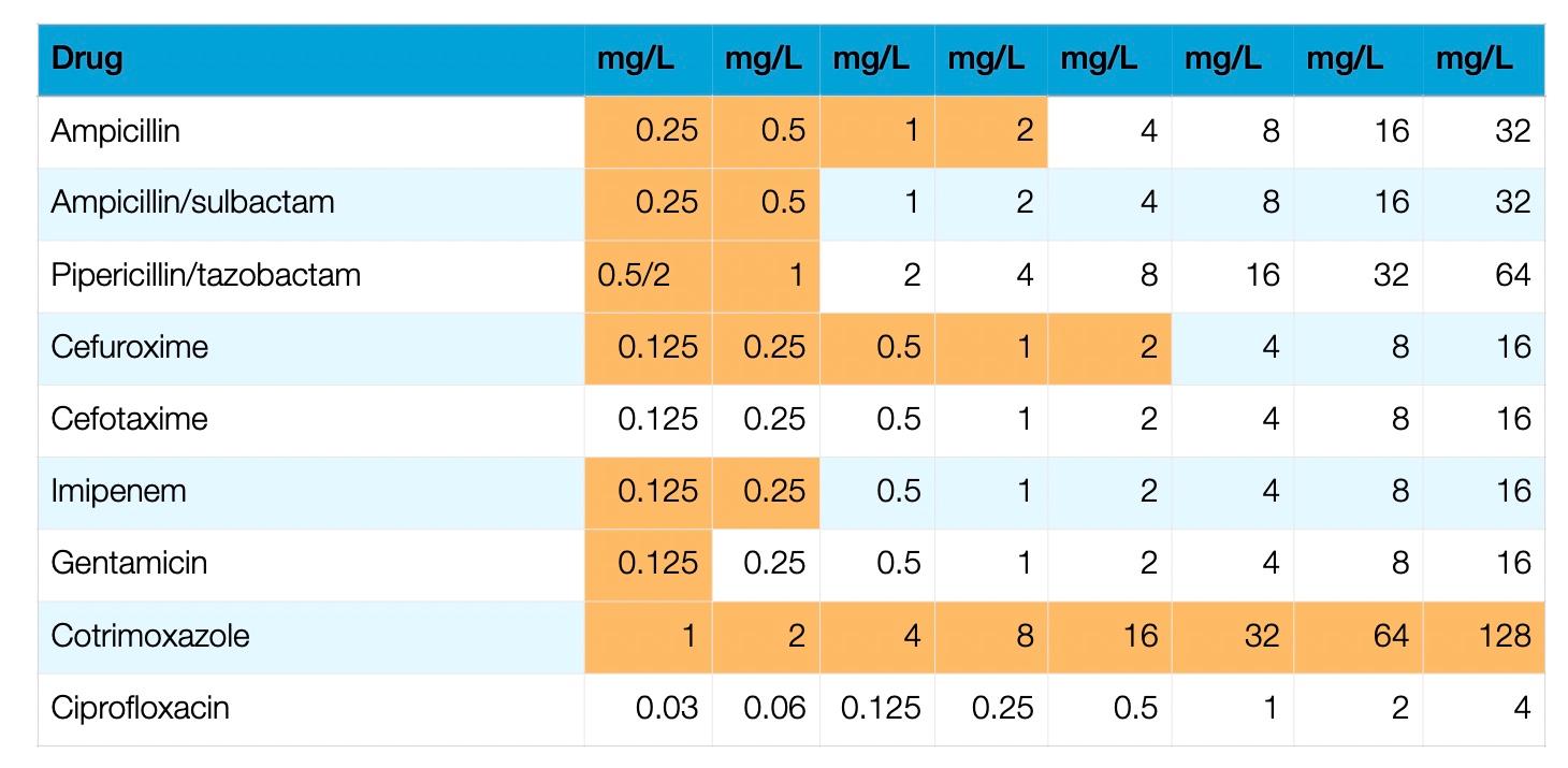 Solved Interpreting the Given Micro Dilution Assay | Chegg.com