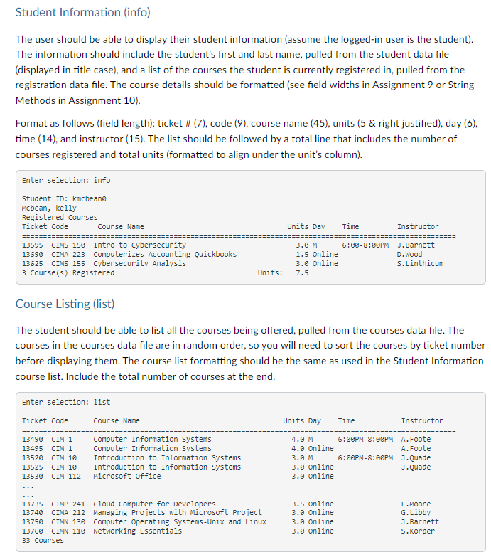 Python ApplicationWhen the application is first | Chegg.com
