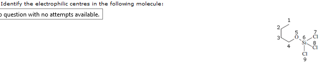 Solved Identify the electrophilic centres in the following | Chegg.com