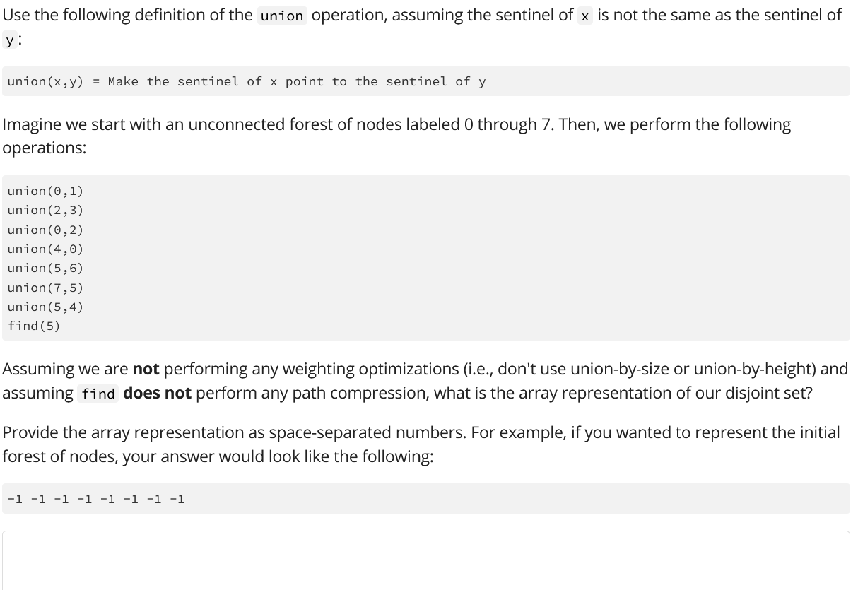 Solved Use the following definition of the union operation, | Chegg.com