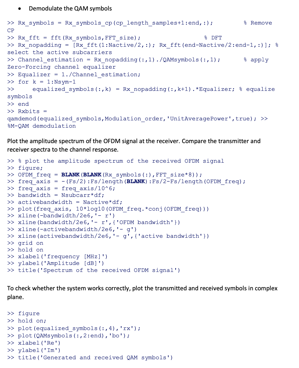 Solved RECEIVER Now, the sequence is transmitted | Chegg.com