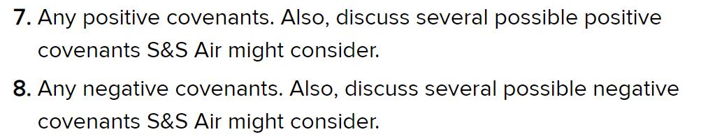 Solved Chapter Case Financing S&S Air's Expansion Plans with | Chegg.com