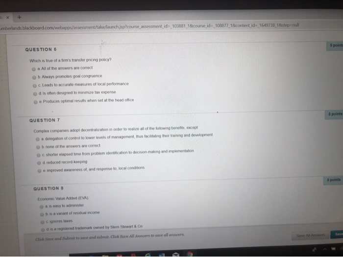 Solved course assessment id-103881 1Bicourse id- 108877 | Chegg.com