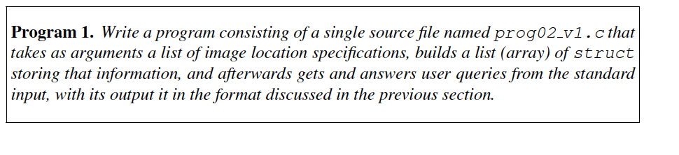 Program 1. Write a program consisting of a single | Chegg.com