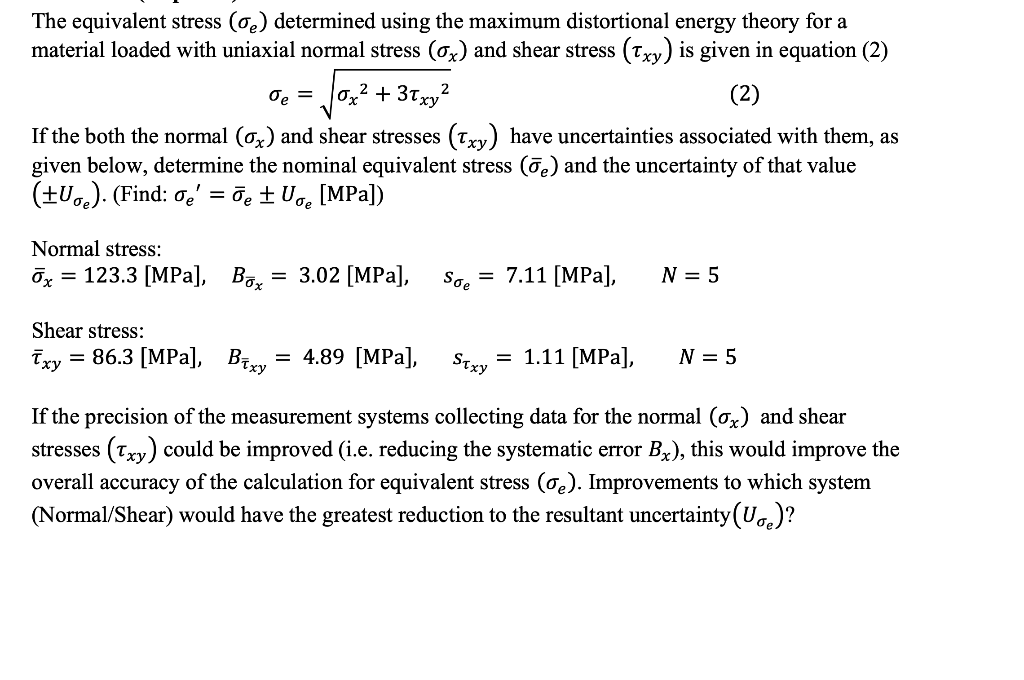 Equation sheet: Wheatstone bridge and strain gage | Chegg.com