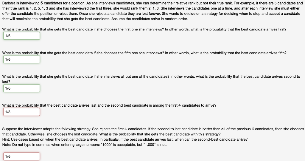 Solved Please only answer the last two and I have tried 1/3 | Chegg.com