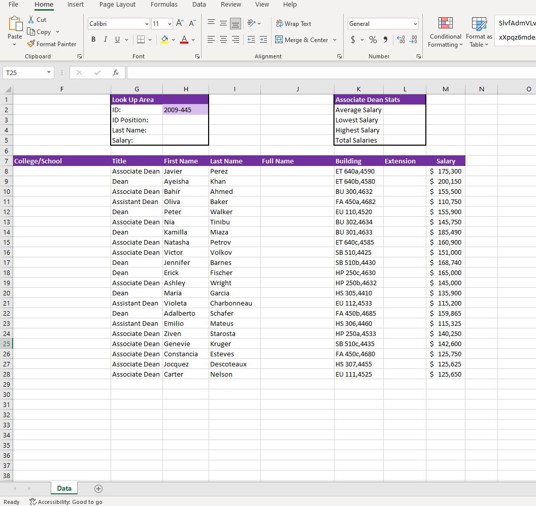 Solved 1 Start Excel. Download and open the file | Chegg.com