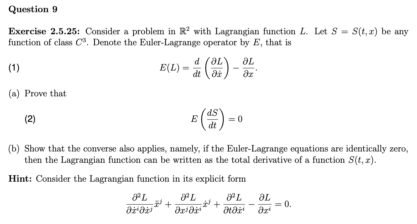 Solved Exercise 2.5.25: Consider a problem in R2 with | Chegg.com