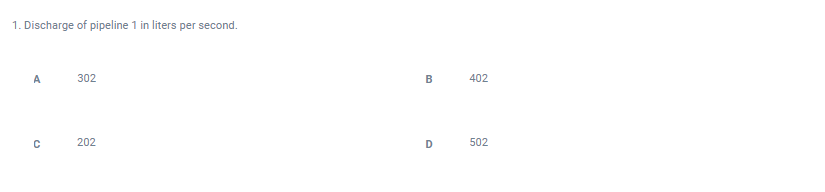 Solved SITUATION The 3 pipes are connected parallel to each | Chegg.com
