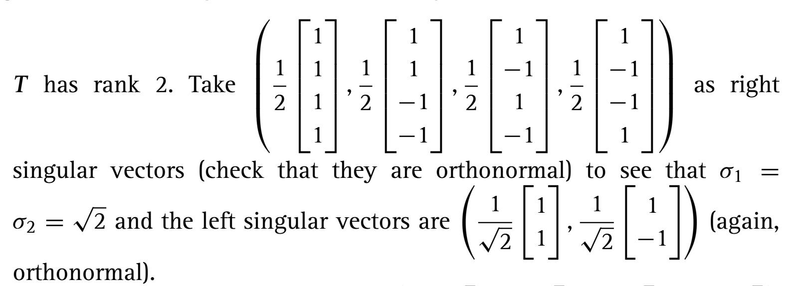 Solved My doubt is about the left and right single values. | Chegg.com