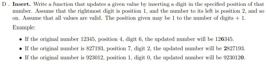 Solved USING C LANGUAGE USE stdio.h only DO NOT USE arrays, | Chegg.com