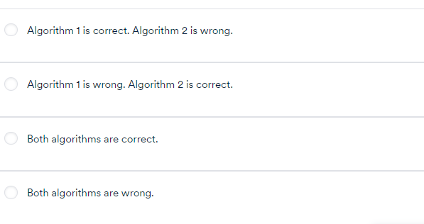 Solved Algorithms Urgent Need Answer Asap Do Both The 