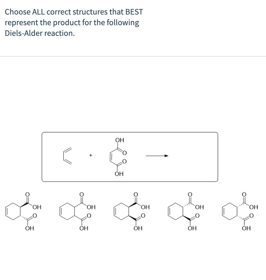 Solved Choose ALL correct structures that BESTrepresent the | Chegg.com