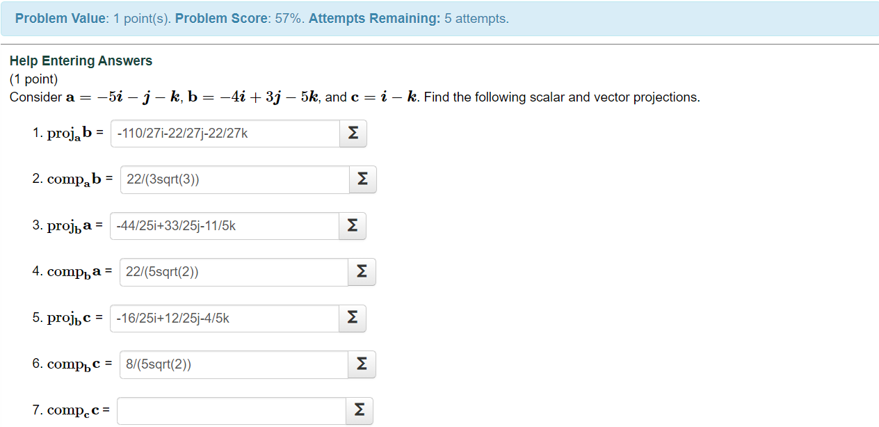 Solved Problem Value 1 Points Problem Score 57 2590