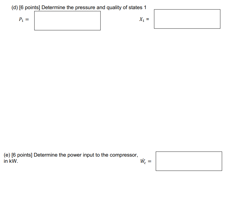 Solved 7. [25 points] A heat-pump cycle using refrigerant | Chegg.com