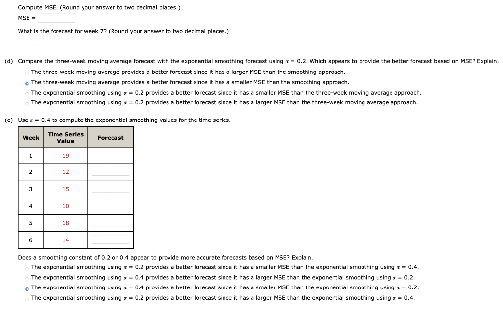 Solved (a) Construct a time series plot. What type of | Chegg.com