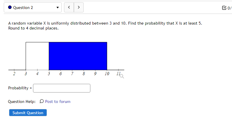 Solved A random variable X is uniformly distributed between | Chegg.com