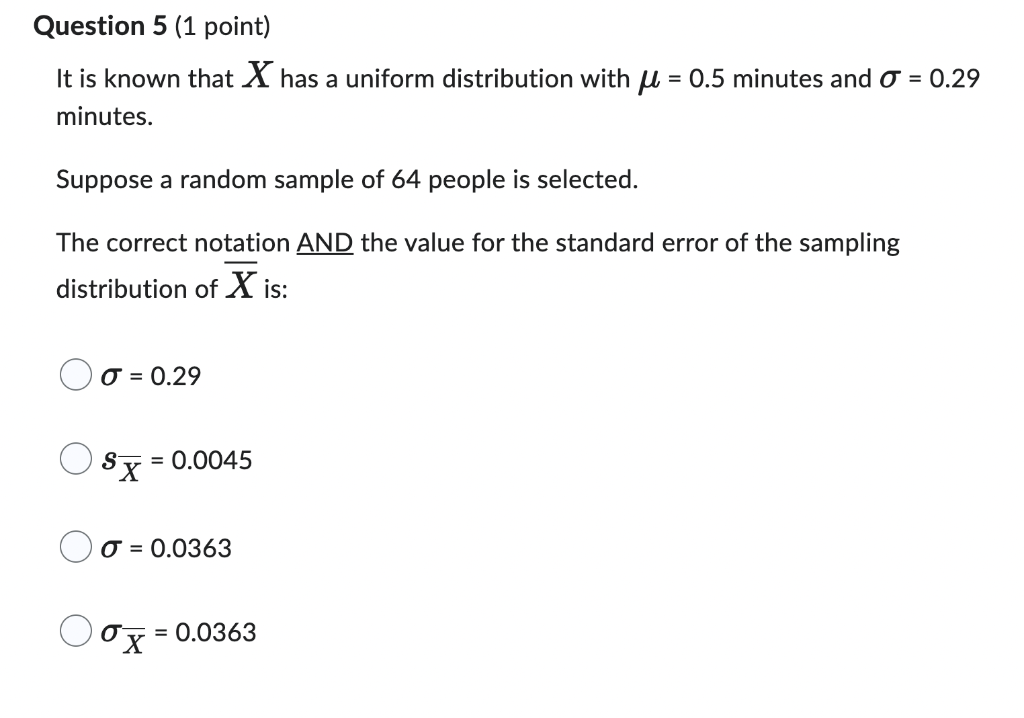 Solved It is known that X has a uniform distribution with | Chegg.com