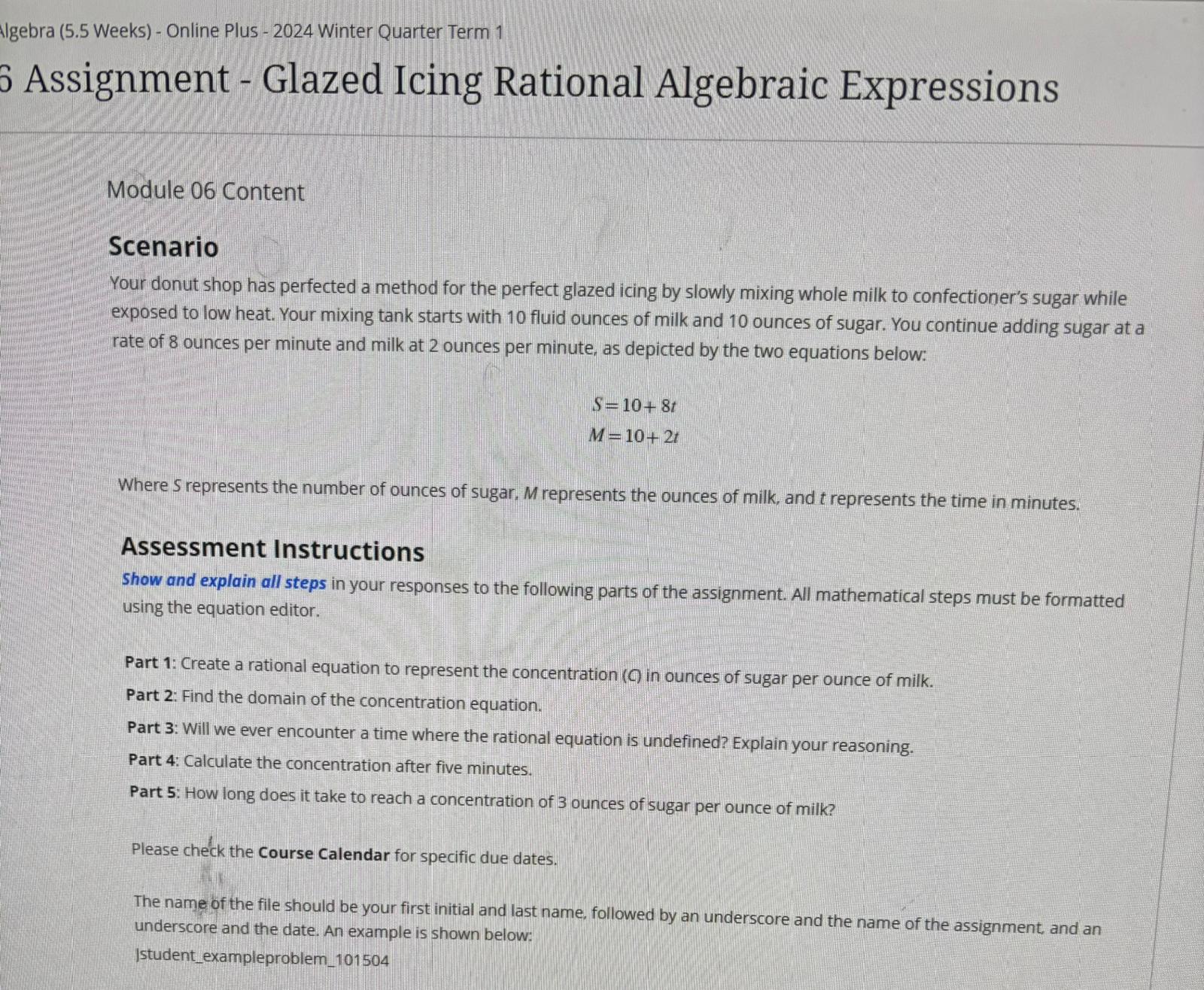 Solved ScenarioYour donut shop has perfected a method for | Chegg.com