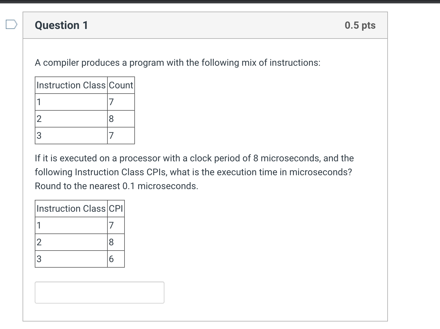 Solved A compiler produces a program with the following mix | Chegg.com
