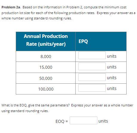 Solved Assume that a production line operates such that the | Chegg.com