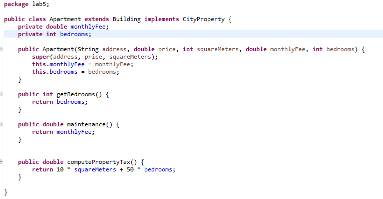 Solved Hi, I need help with 4 simple and short methods so my | Chegg.com