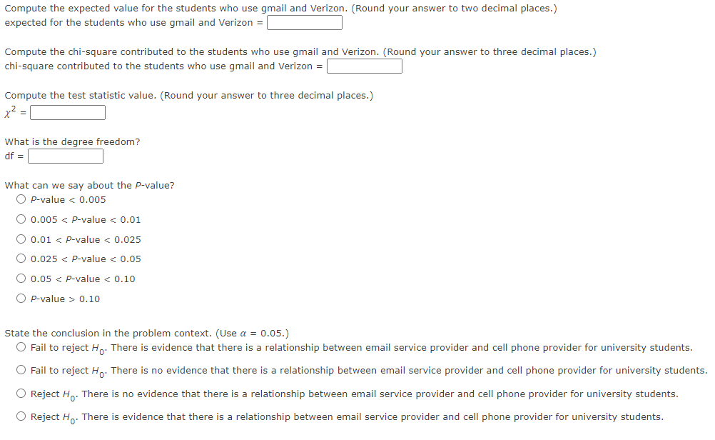 Solved random sample of 185 university students was | Chegg.com