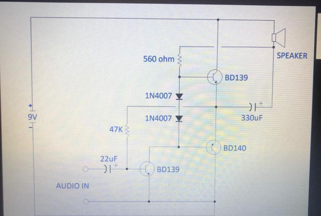 Calculate efficiency, output power level , | Chegg.com